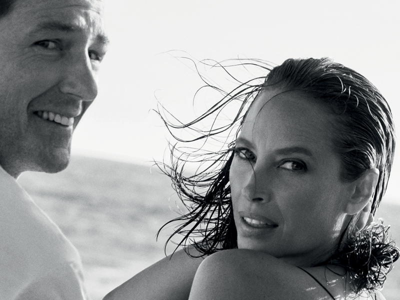 Christy Turlington é de novo o rosto do perfume Eternity da Calvin ...